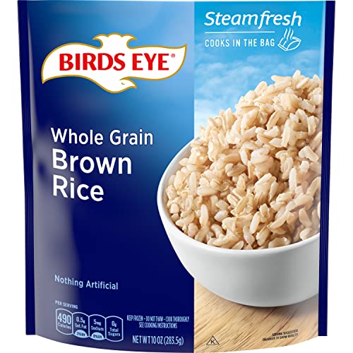 Birds Eye Steamfresh Whole Grain Brown Rice, Frozen Side, 10 OZ in ...