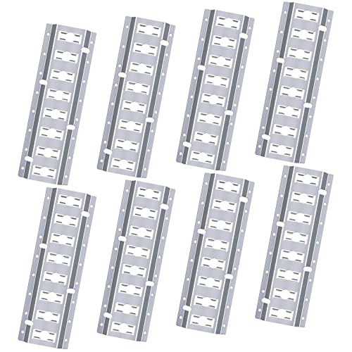 8 Pack E Track Tie-Down Rails, Steel Anti-Rust Horizontal E-Track Rails ...