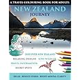 New Zealand Journey: Travel Colouring Book for Adults: Dathweston ...