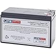 Amazon.com: 6FM9 12 Volt 9 Ah SLA Replacement Battery w/ F2 Terminal ...