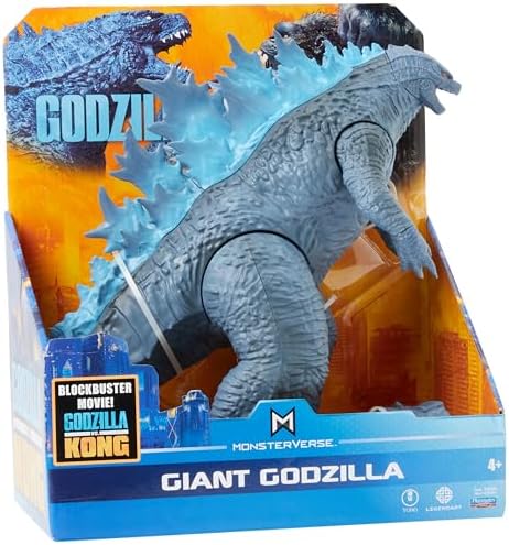 Monsterverse Godzilla vs Kong 11 Inch Collectable Giant Godzilla ...
