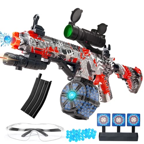 Large M416 Gel Ball Buster Toys, Splat Orby Blaster with 40000+ Balls ...