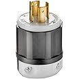 Leviton 2361 20 Amp, 125/250 Volt, NEMA L10-20P, 3P, 3W, Locking Plug ...