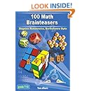 Amazon.com: 100 Math Brainteasers (Grade 7, 8, 9, 10). Arithmetic ...