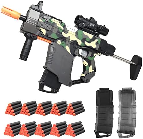 Automatic Toy Gun for Nerf Guns Sniper Soft Bullets, 3 Modes DIY ...