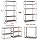 Yaheetech Heavy Duty 5 Tier Metal Garage Shelving Unit Boltless Storage ...
