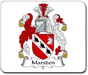 Amazon.com: Marsden Family Crest Coat of Arms Mouse Pad: Electronics