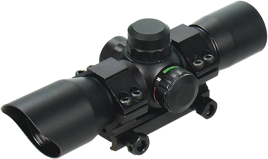 Amazon.com : TactEdge CQB Red/Green Dot Weaver Picatinny Integral ...