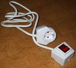 KOMFORT SCHALTER MIT 1,8 M KABEL WEIß: Amazon.de: Elektronik