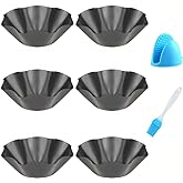 Amazon.com: Abgream Tortilla Pan Set - 6 Pack Carbon Steel Non-Stick ...