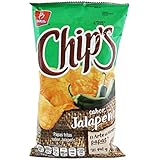Barcel - Papas Chip's sabor Jalapeño 655g Chips Verdes Papas Fritas ...