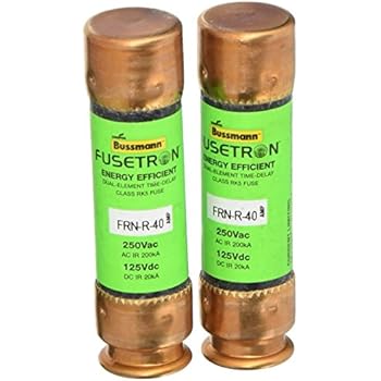 Amazon.com: Bussmann BP/FRN-R-35 35 Amp Fusetron Dual Element Time ...
