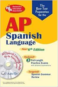 Amazon.com: The Best Test AP Spanish Language Exam, 6th Ed.: 6th ...