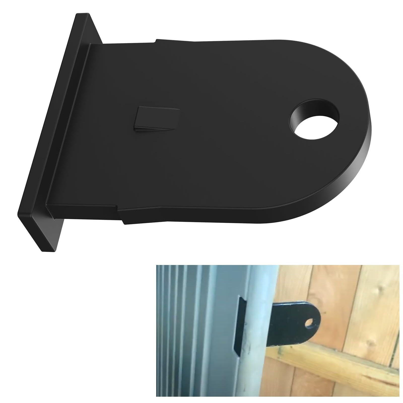 Ctuoptuo Outdoor Resin Shed Hasp Latch, Bolt Latch, Replacement for The ...