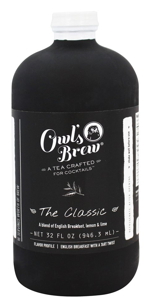 Amazon.com : Owl's Brew - Tea Cocktail Mixer Pink & Black - 32 oz ...