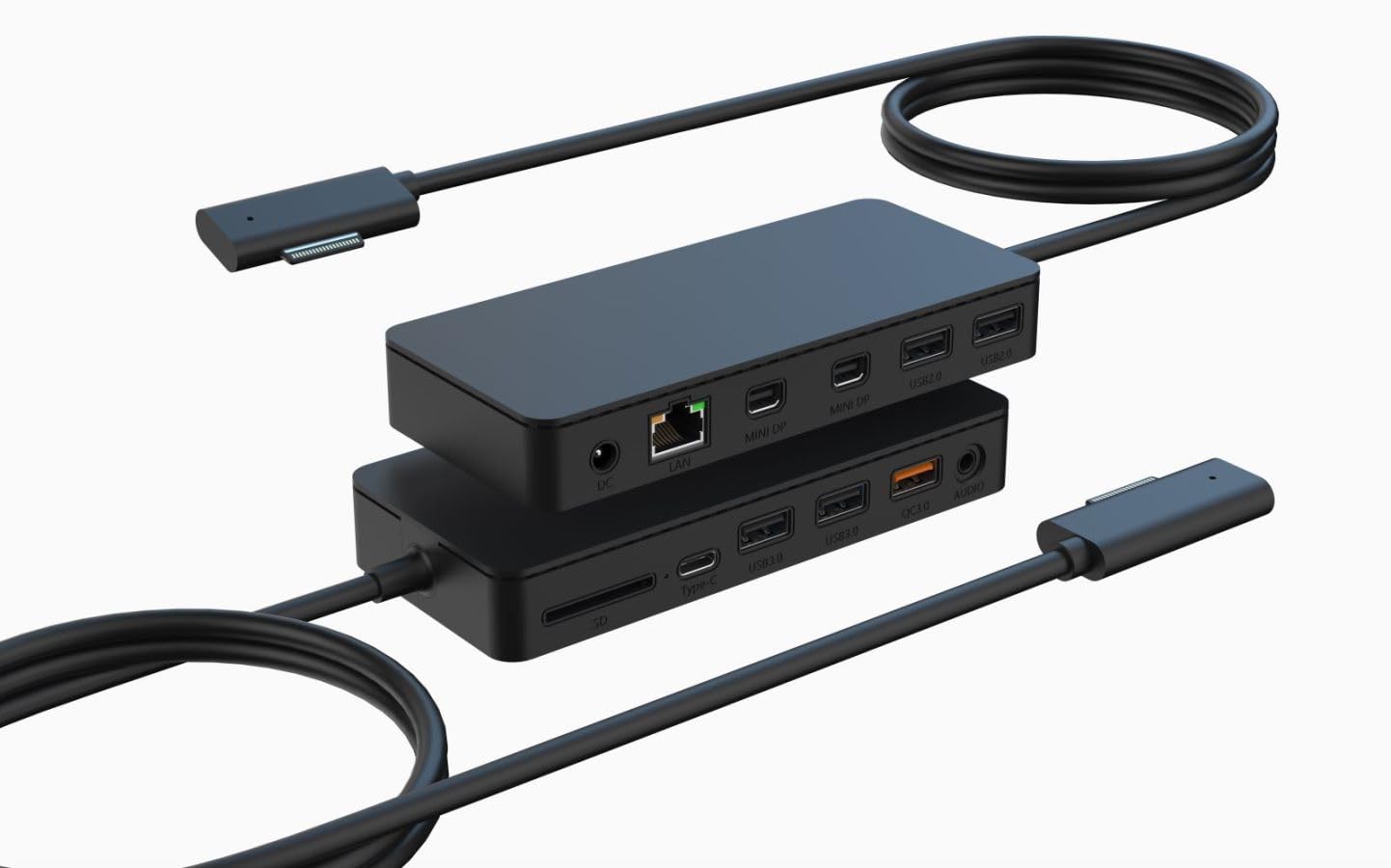 ONTEN Surface Docking Station, Microsoft Surface Dock. 12-in-1 Docking ...