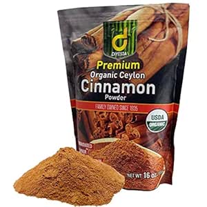 Amazon.com : USDA Organic Ceylon Cinnamon Powder – 1 Lb. Of Freshly ...