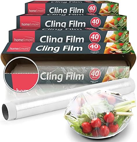 سعر 4pk Cling Film for Food | 160m x 30cm | Catering Cling Film ...