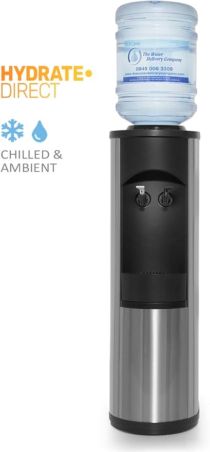 Hydrate Direct Apex Ambient & Cold Bottled Water Cooler Dispenser ...