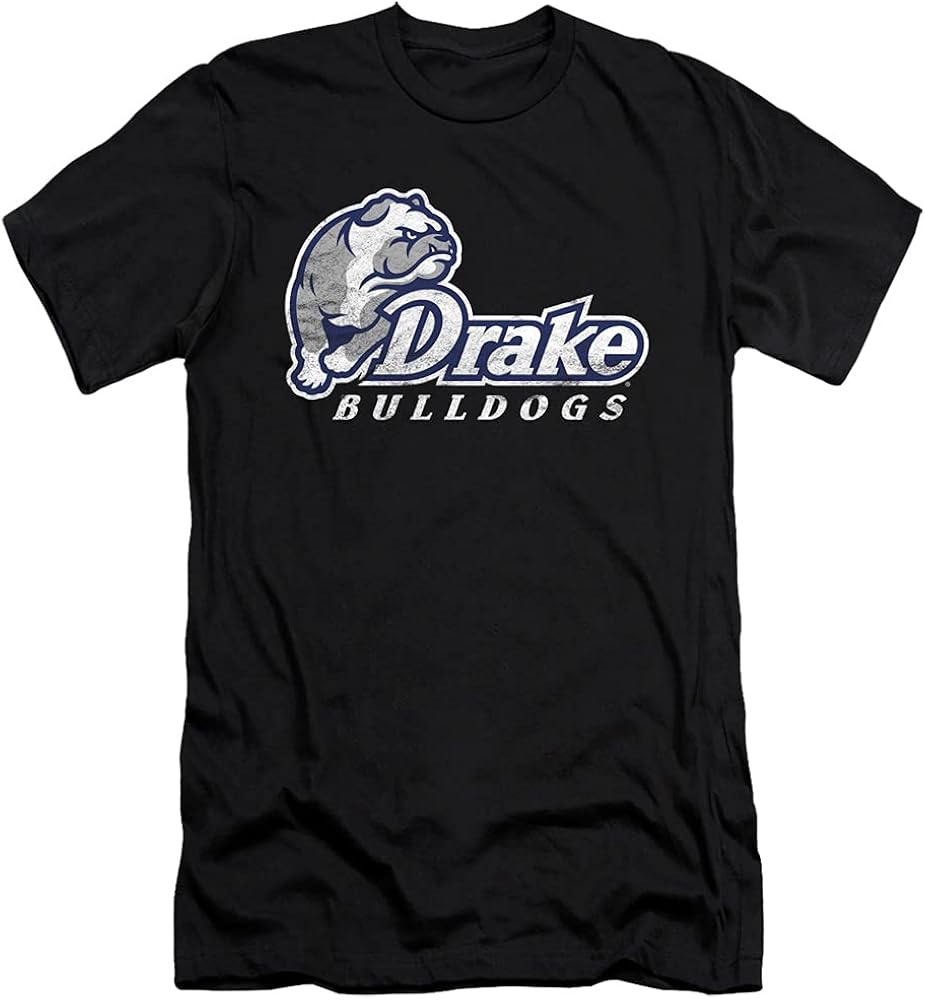Amazon.com: Drake University Official Distressed Primary Unisex Adult ...