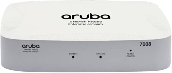 HP Aruba 7008 8-Port 100W PoE+ 10/100/1000BASE-T 16 AP and 1K Client ...