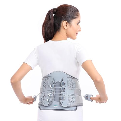 TYNOR Lumbar Decompression Back Brace, Lumbosacral Belt with Semi Rigid ...