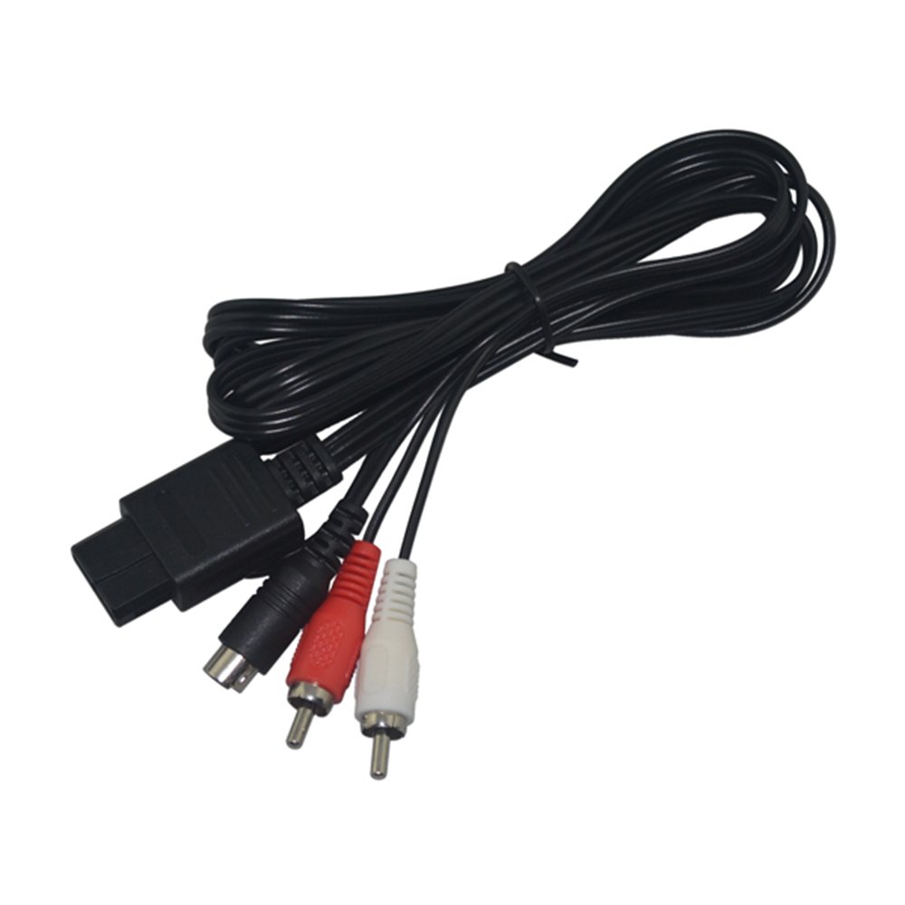 Amazon.com: Cinpel S-Video AV Cable for Nintendo 64 N64: Video Games