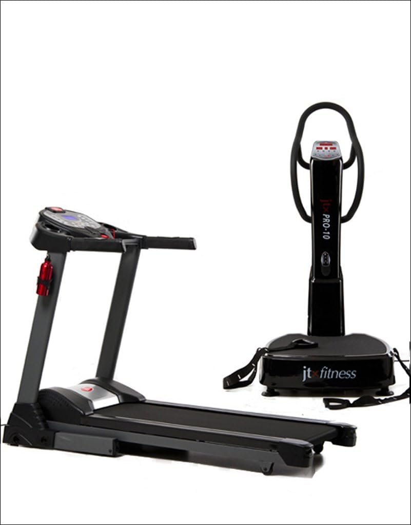 JTX Fitness Home Gym Pack 1- JTX Sprint5 Treadmill and JTX Pro 10 ...