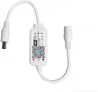 Amazon.com: Sumaote Single Color LED Strip Lights WiFi Controller, Compatible with Android iOS ...