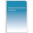 Amazon.com : BookFactory Transaction Log Book - Wire-O Business Ledger ...