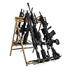 Savior Equipment Portable Folding 9 Gun Free-Standing Rifle Rack, Heavy ...