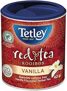 Tetley Rooibos (Red )Herbal Tea, 40 Count: Amazon.ca: Grocery
