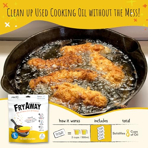 Mua FryAway Cooking Oil Solidifier, Vegetable/Canola Oil Hardener for ...