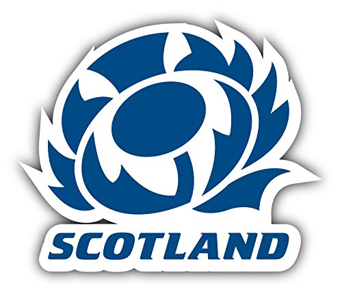 Scotland Rugby National Sport Blue Logo Team Bumper Sticker Vinyl Art ...