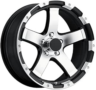Amazon.com: SENDEL T08 ALUMINUM TRAILER WHEEL WITH BLACK MACHINED LIP ...