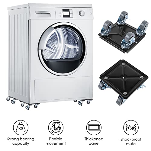 4 Wheels Moving Dolly Heavy Duty Furniture Dolly Set 1400KG/3086LBS ...