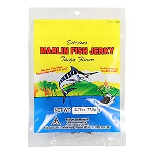 Amazon.com: Hawaiian Marlin Fish Jerky Taegu 2.75 Oz by Hawaii Snacks