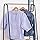 HOMCOM Metal Clothes Rack Coat Garment Hanger Hallway Organiser Hanging ...