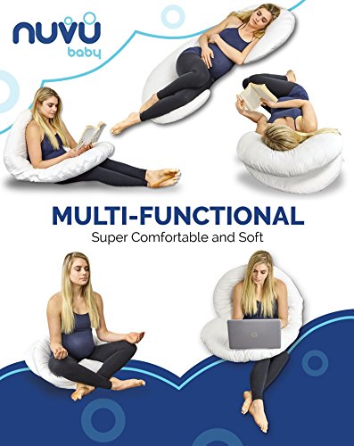 NUVU BABY Full Body Pregnancy Pillow – Healthy Maternity Products