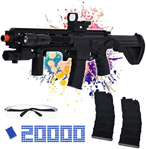 Automatic Electric Gel Ball Blaster, M416 Splatter Ball Gun, Splat Gun ...