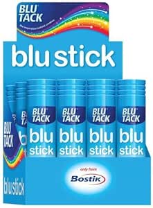 Blu-Tack 36 g soluble Glu Stick (Pack de 12) : Amazon.com.mx: Hogar y ...