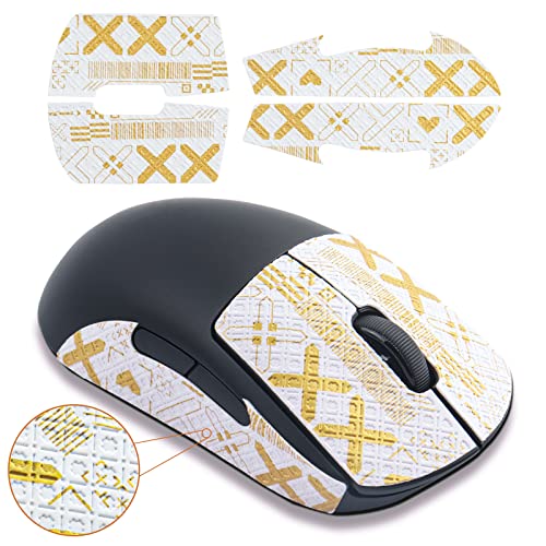 JOMKIZ Gaming Mouse Grip Tape Sweat Resistant Side Stickers Anti-Slip ...