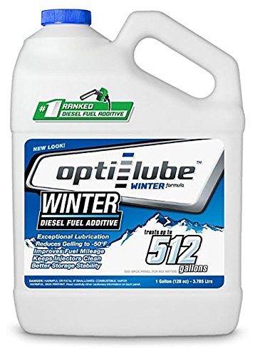 Opti-Lube Winter Formula Anti-Gel Diesel Fuel Additive: 1 Gallon with ...