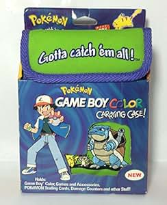 Amazon.com: Pokemon GameBoy Color Carrying Case (lime green): Video Games