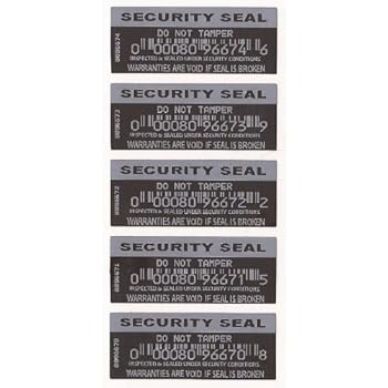 Amazon.com : 1000 X Security Labels Stickers Security Seal Do Not ...