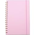 Amazon.com : Spiral Notebook with Bandage and Inner Pockets, A5 PU ...
