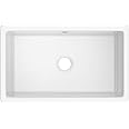 Rohl UM3018WH Shaws Classic 30-Inch Single Bowl Modern Undermount ...