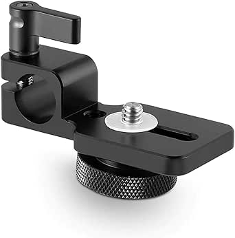 Amazon.com: SMALLRIG Quick Release Rod Mount Adjustable 15mm Rod Clamp ...