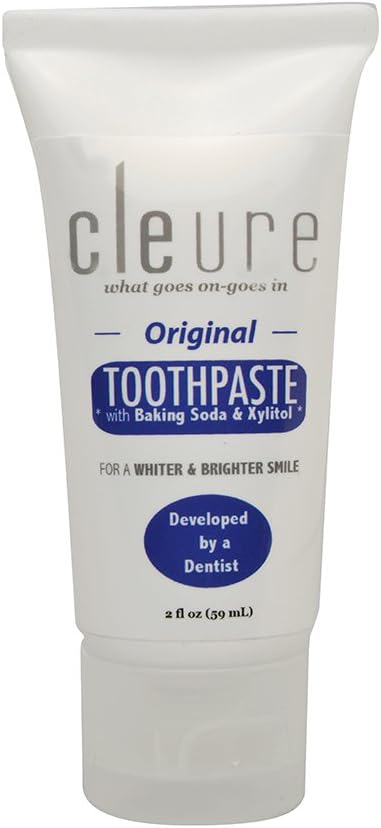Cleure Toothpaste - Without Flavor, Mint-Free, Fluoride-Free, Sulfate ...
