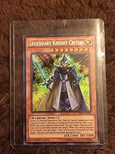 Amazon.com: Yu-Gi-Oh! - Legendary Knight Critias (DRL2-EN002) - Dragons ...